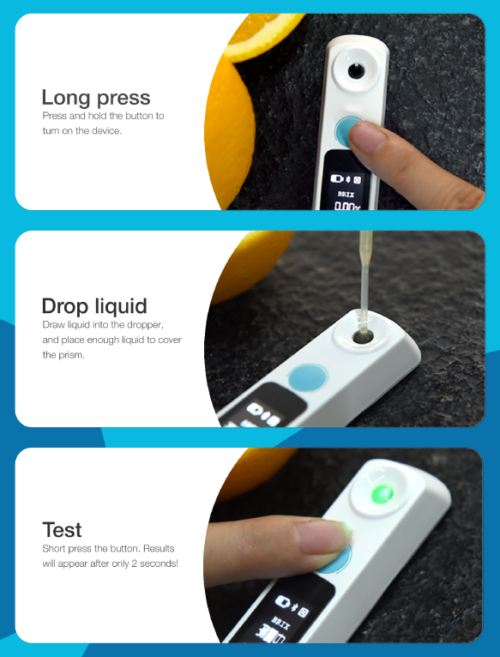 DiFluid Pocket Refractometer 0-32% Brix – Willowbank Electronics